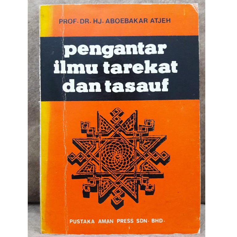 Pengantar Ilmu Tarekat Dan Tasauf Kesufian Spiritual Tasawuf