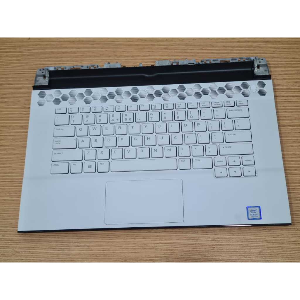 Dell Alienware M15 R2 Series Lunar Light Top Cover US English Backlight ...