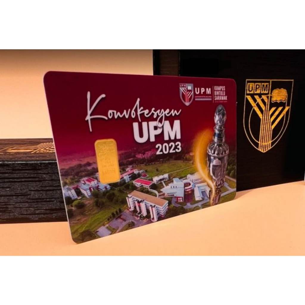 Public Gold X UPMKB 0.5g Au999.9 24K - Konvokesyen UPM 2023 with box ...