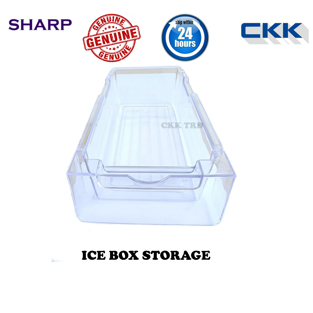 SHARP PETI SEJUK BEKAS AIS SIMPANAN/ SHARP REFRIGERATOR ICE BOX STORAGE ...