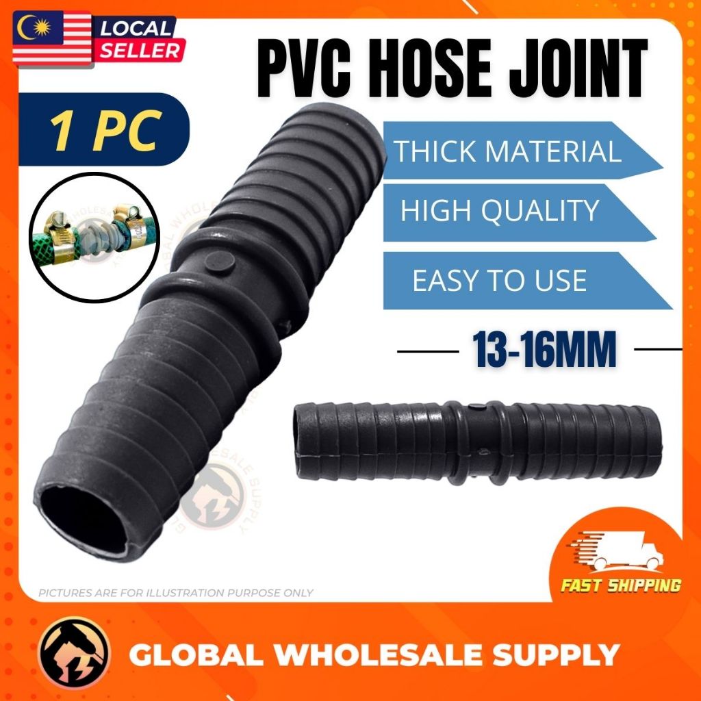 Hose Joint 13-16MM Garden Outdoor Water Pipe Thick Plastic Hose Quick ...