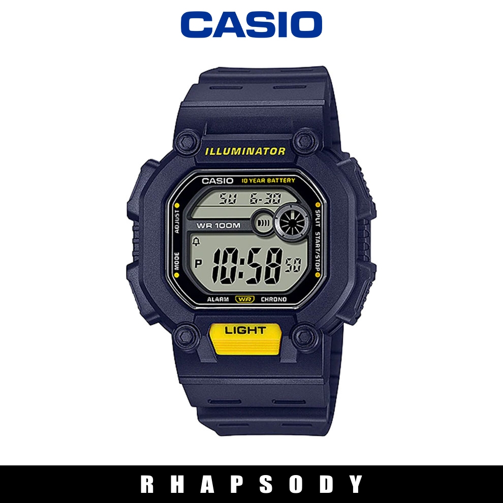 Casio General Men's Resin Digital Watch W-737H / W-737H-1A2V / W-737H ...
