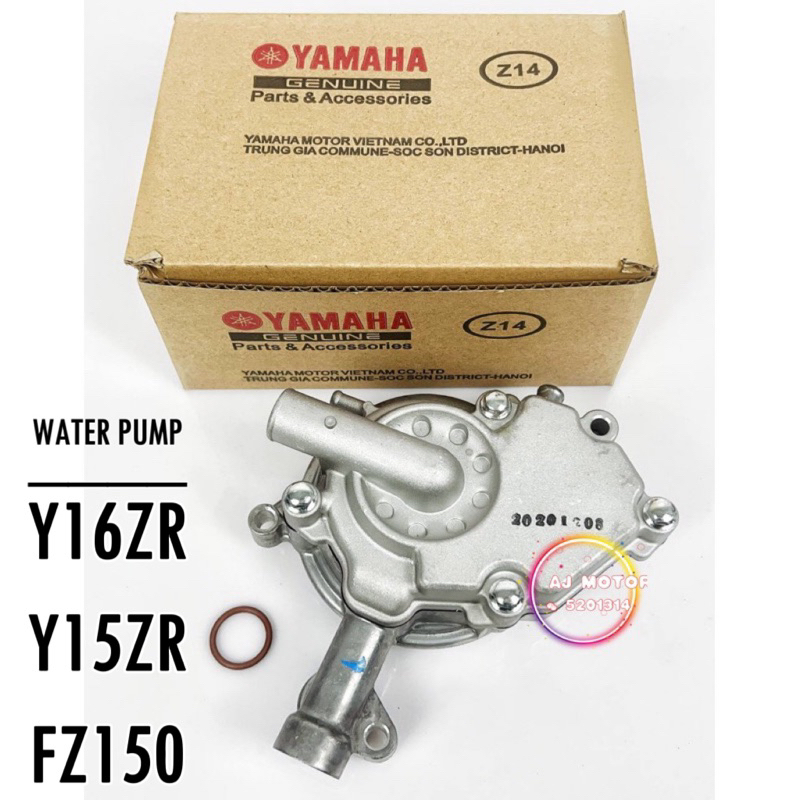 YAMAHA Y16ZR Y15ZR FZ150 WATER PUMP ASSY & GASKET WITH OIL SEAL ENGINE ...