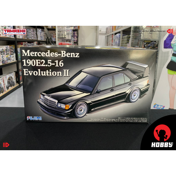 Fujimi Mercedes-Benz 190E 2.5-16 Evolution II (scale 1/24) | Shopee ...