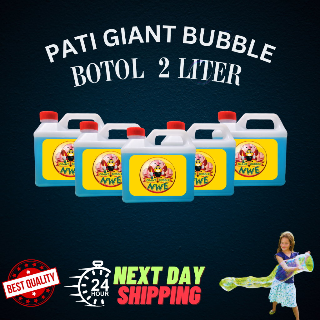 Pati Giant Bubble 2 Liter | 10 Liter Air Sabun | Shopee Malaysia