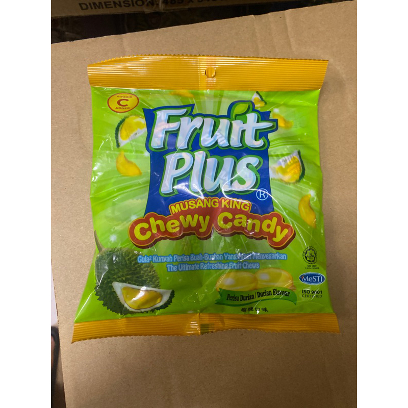 FRUIT PLUS CHEWY CANDY [120g] {+/-38pcs} | Shopee Malaysia