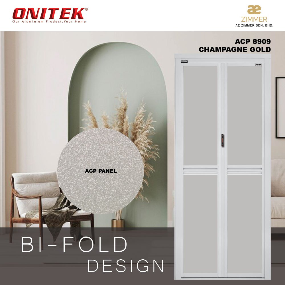 AE Zimmer Onitek Bi Fold CUSTOM MADE / Toilet Door, bifold, Pintu Lipat ...