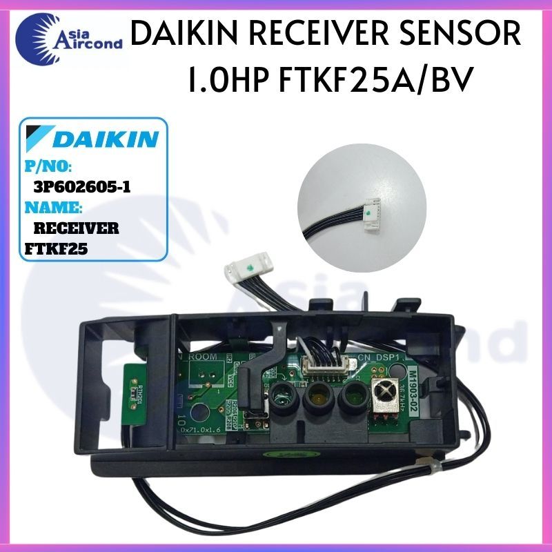 DAIKIN RECEIVER SENSOR 1.0HP { FTKF25A & FTKF25B } (3P602605-1 ...
