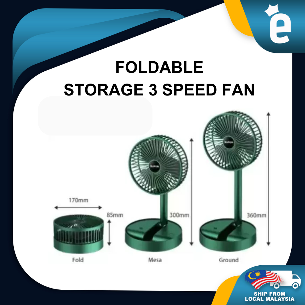 2023 New Adjustable Mini Fan Kipas Small Cooling Handy Desk Home Office ...