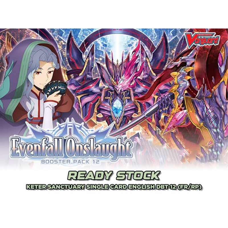 KETER SANCTUARY SINGLE CARD ENGLISH DBT-12 (FR) | Shopee Malaysia