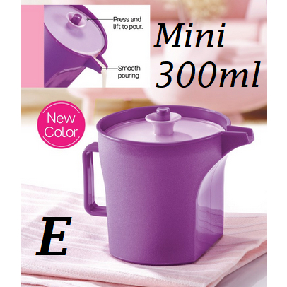 *Mini E purple 1pc*Tupperware Sweet Retro Pourer Small Mini Size 300ml ...