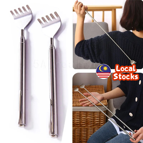 Itchy Stick Stainless Steel Claw Back scraper Telescopic Retractable ...