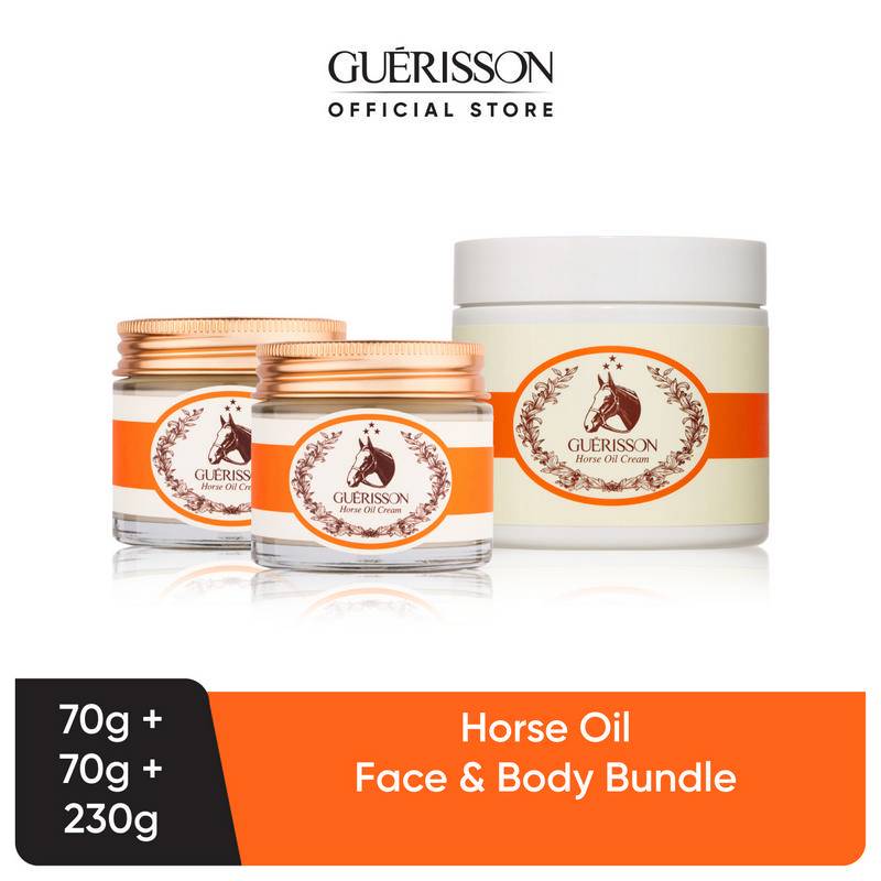 Guerisson Horse Oil Face & Body Bundle | Shopee Malaysia