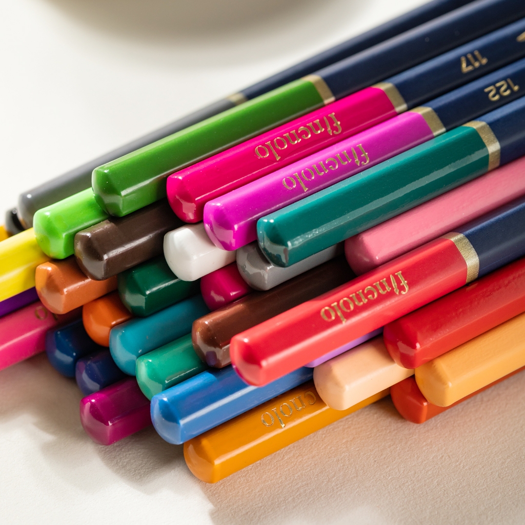 Deli Finenolo Water-Soluble Colour Pencil Lead Pensel Watercolour ...