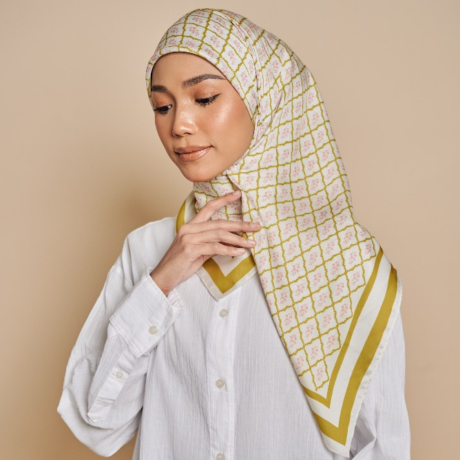 Nayla Monogram Scarves | Shopee Malaysia