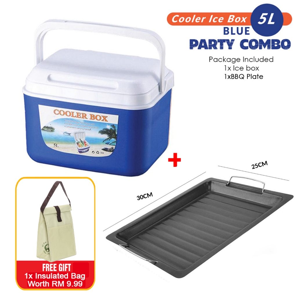 3.5L 5L 13L Small Cooler Ice Box for Camping Drink Fishing Heavy duty ...