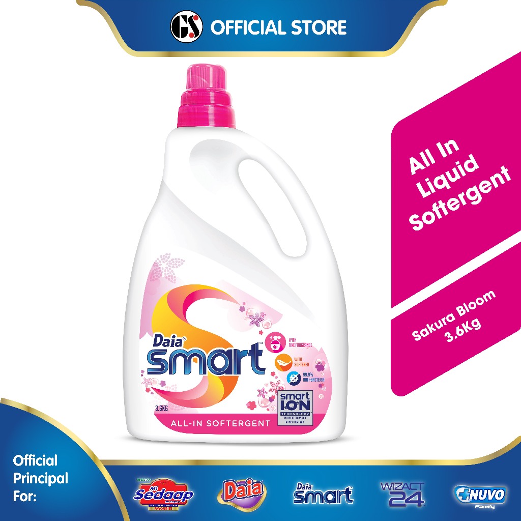 DAIA Smart All-in Softergent 3.6kg | Shopee Malaysia