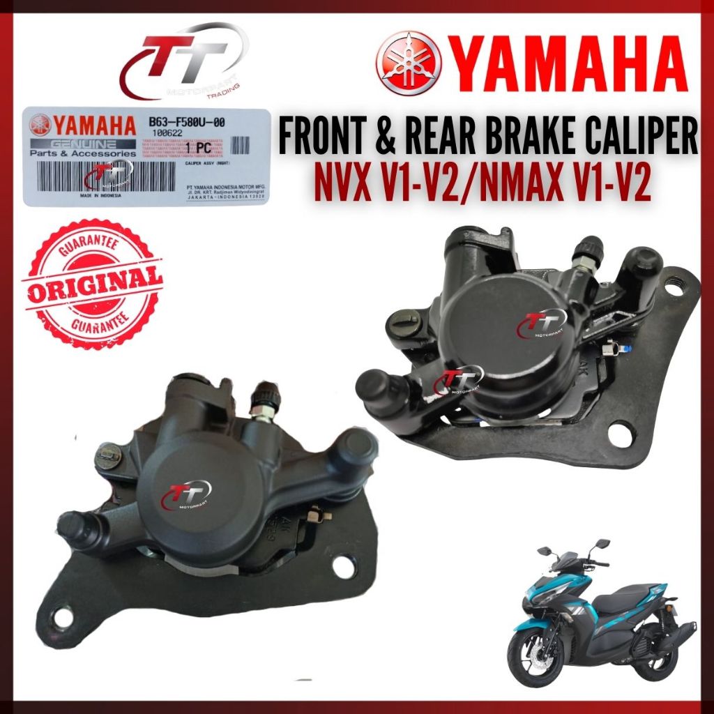NVX155 NMAX V1 V2 NVX 155 AEROX Brake Caliper Pump Front Rear Depan ...