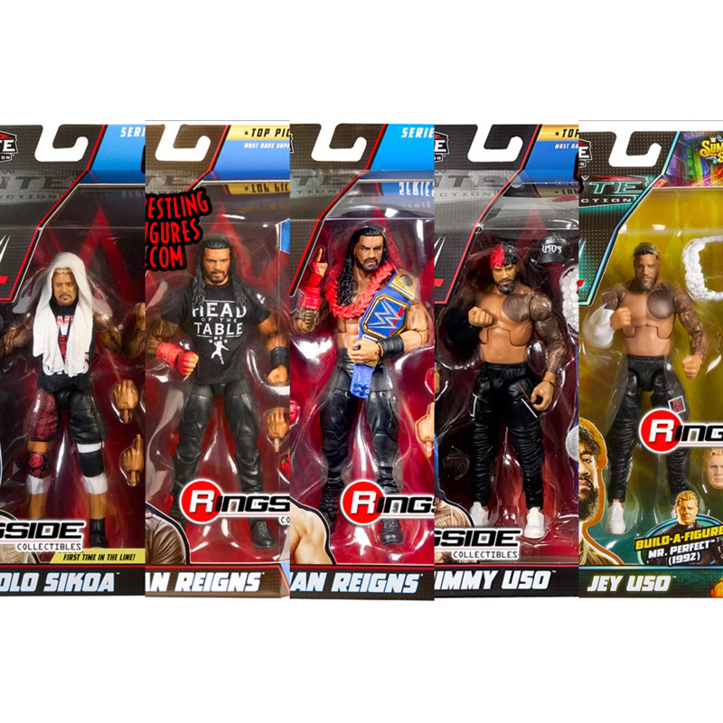 WWE The Bloodline Elite Figure/Roman Reigns/The Usos/Solo Sikoa ...