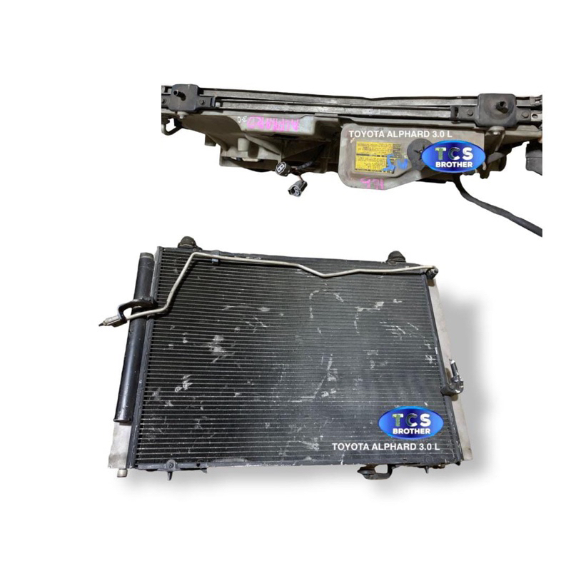 ORIGINAL JAPAN USED TOYOTA ALPHARD 3.0 RADIATOR WITH FAN | Shopee Malaysia