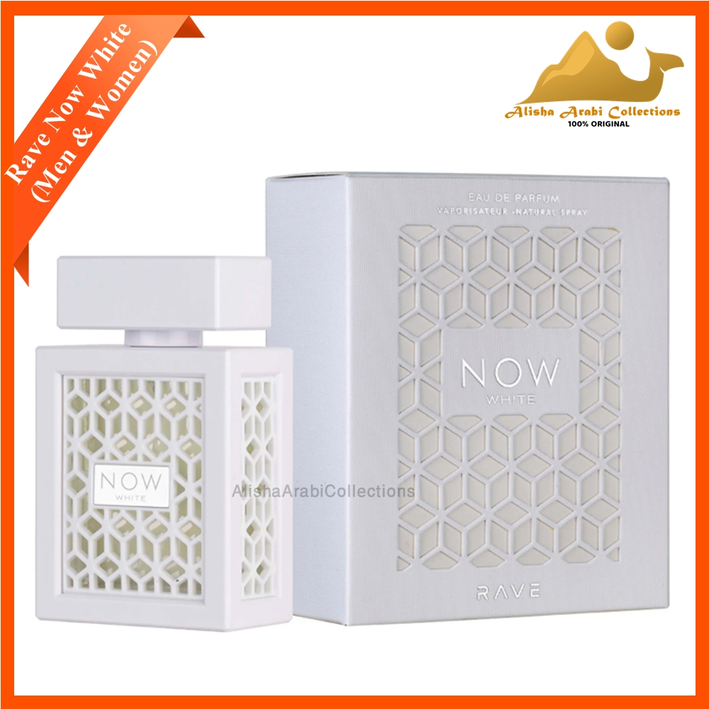 💯% Original Rave Now White EDP 100ml Perfume for Men & Women | Shopee ...