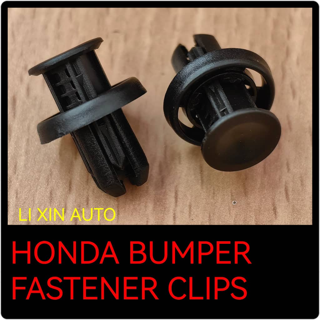 100PCS HONDA BUMPER FASTENER CLIP DOOR TRIM PANEL CITY,ACCORD,CRV,JAZZ ...