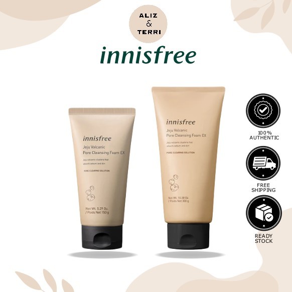 INNISFREE JEJU VOLCANIC CLEANSING FOAM EX | Shopee Malaysia