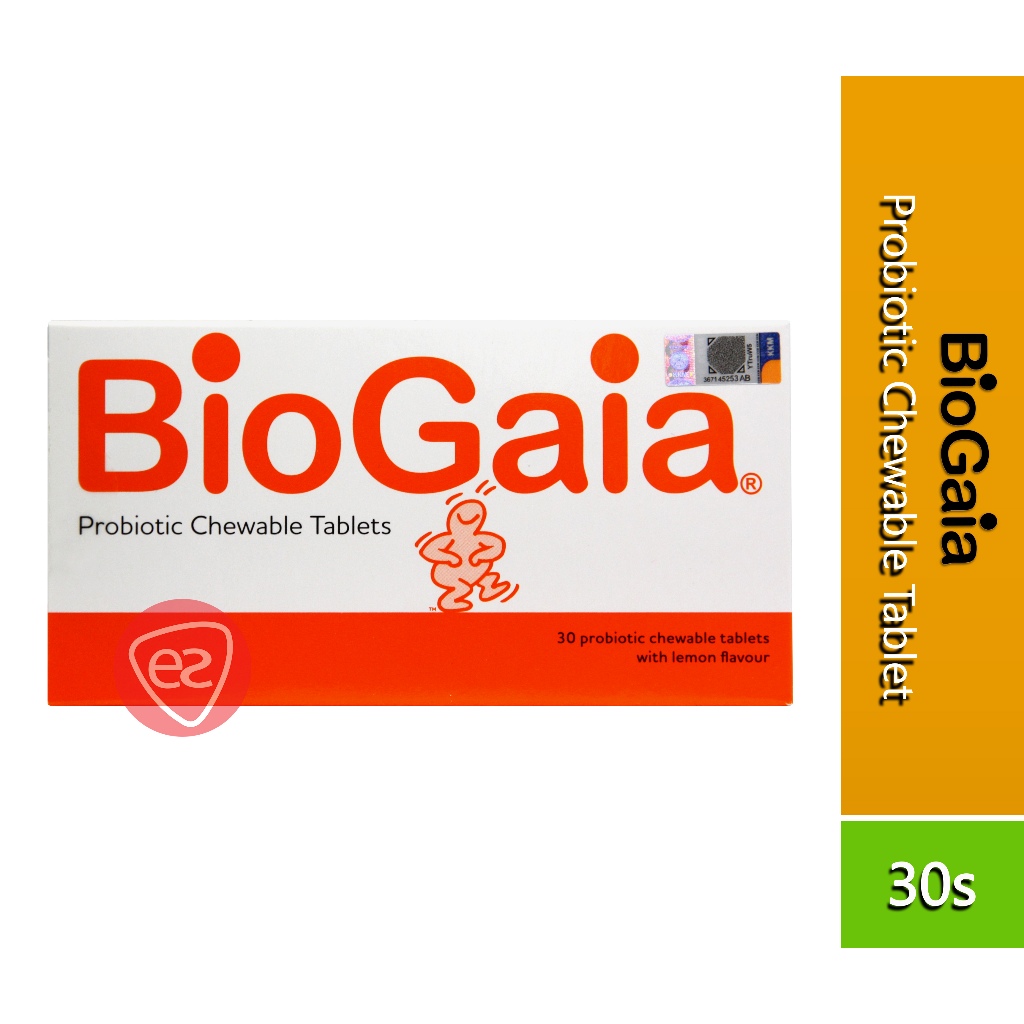 BioGaia Probiotic Chewable Tablets With Lemon Flavour ( 30s / 30s x2 ...
