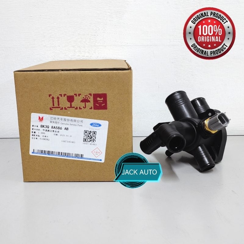 【ORIGINAL】THERMOSTAT HOUSING WITH THERMOSTAT FORD RANGER T6 (BK3Q-8A586 ...