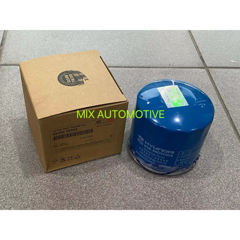 Oil Filter 26300-35503 26300-35505 KIA Cerato Forte K3 K5 Optima ...