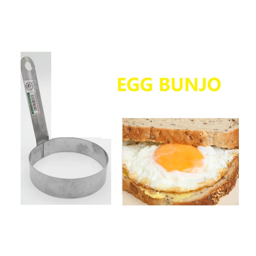 Horse Stainless Steel Egg Ring/ Egg Bunjo (7.5cm/8.5cm) Jenama Kuda 钢蛋圈 ...