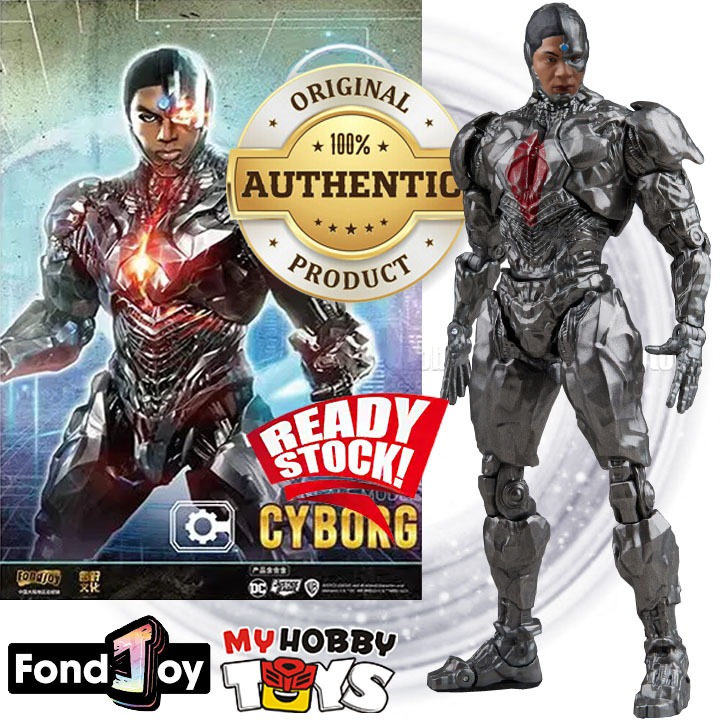 Fond Joy DC Superheroes Action Figures Series - 1/9 Scale Cyborg ...