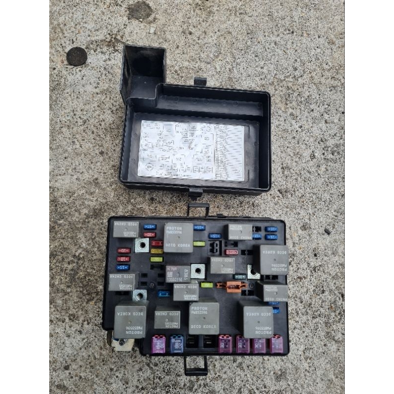 FUSE BOX PERSONA 08-15 ORIGINAL WITH COVER & FUSE | Shopee Malaysia