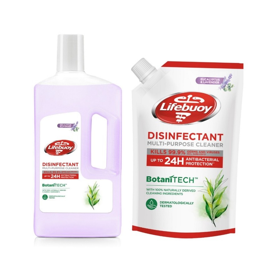 Lifebuoy Disinfectant Multi Purpose Cleaner 1L/Orange Tea Tree Kill ...