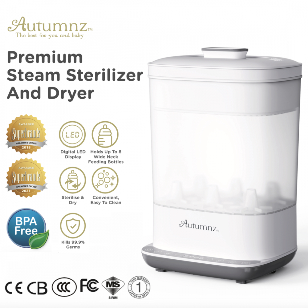 [New Model] Autumnz - Premium Steam Sterilizer&Dryer (Model : WX-968E ...