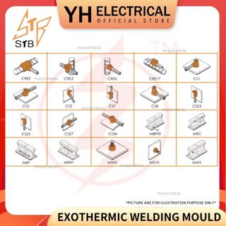 STB CADWELD MOULD ( STRAIGHT / CROSS / TEE / L SHAPE TYPE ) EXOTHERMIC ...
