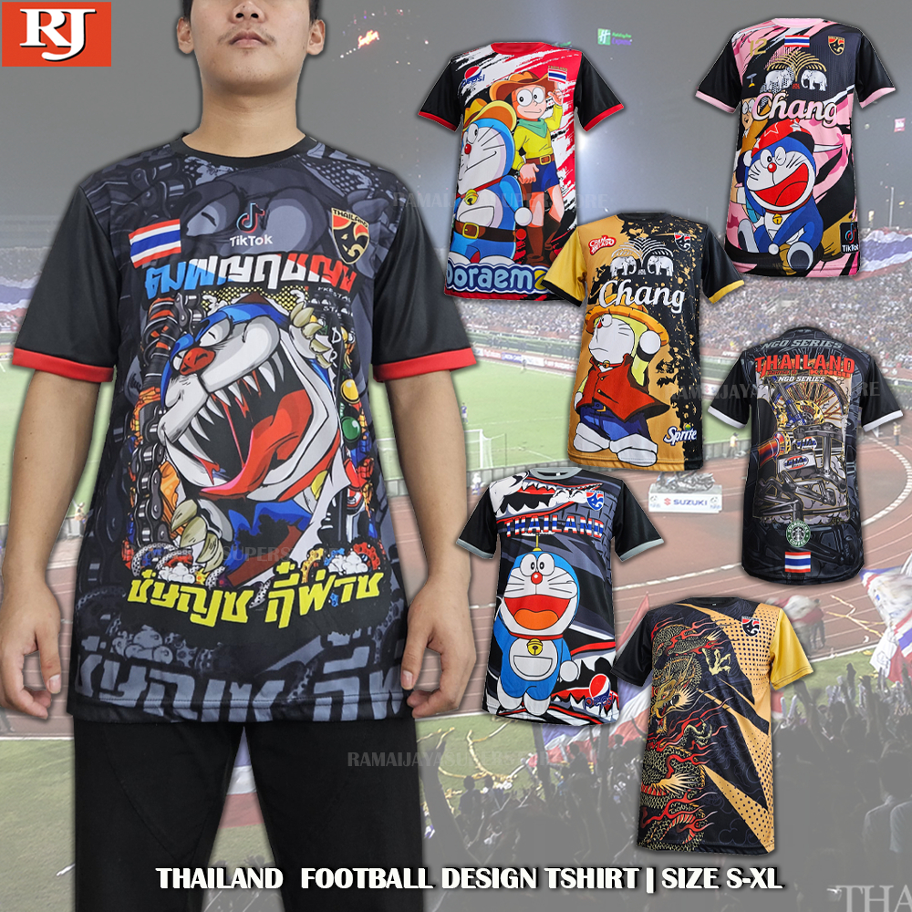 🔥S-XL🔥 THAILAND BAJU TEAM BOLA SEPAK DEWASA JERSEY DESIGN TSHIRT ...