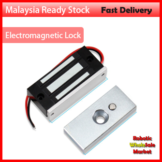 Electromagnetic Lock 60KG 12V 24V Electronic Electric Magnetic Lock ...