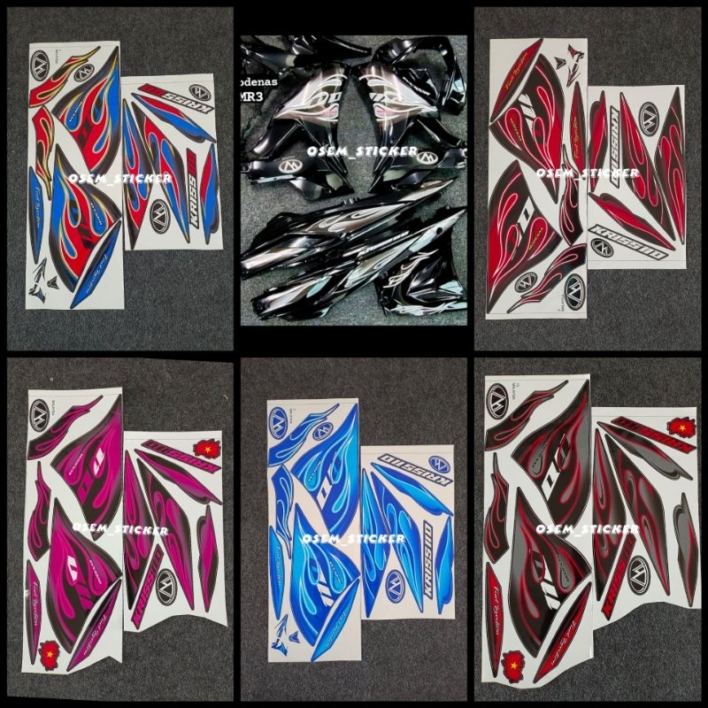 STICKER MODENAS MR3 FIRE EDITION / API VIRAL | Shopee Malaysia