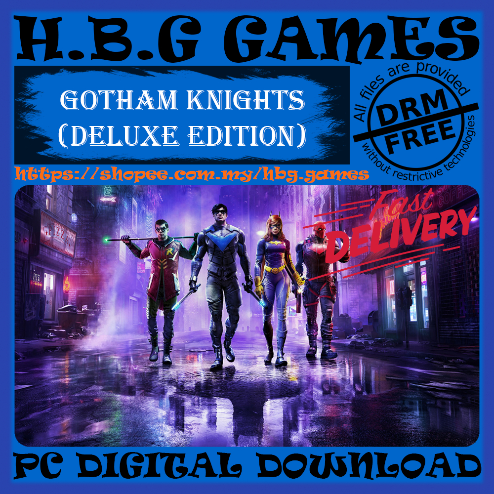 Gotham Knights (Deluxe Edition) [PC DIGITAL DOWNLOAD] [OFFLINE] [DRM ...
