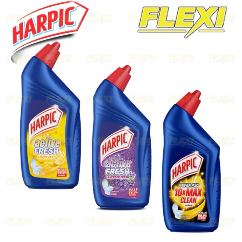Harpic Active Fresh / 10x Max Clean 500m Cleaning Agent Detergent ...