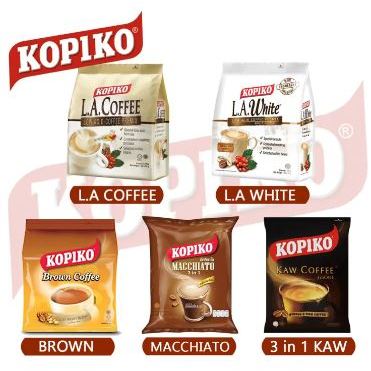 Kopiko LA Coffee / LA White Coffee / 3 in One KAW / Brown Coffee Mix ...