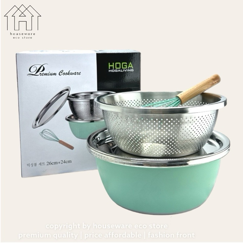 4pcs Multifunctional StainlessSteel Kitchen Cookware Washing Basin Bowl ...