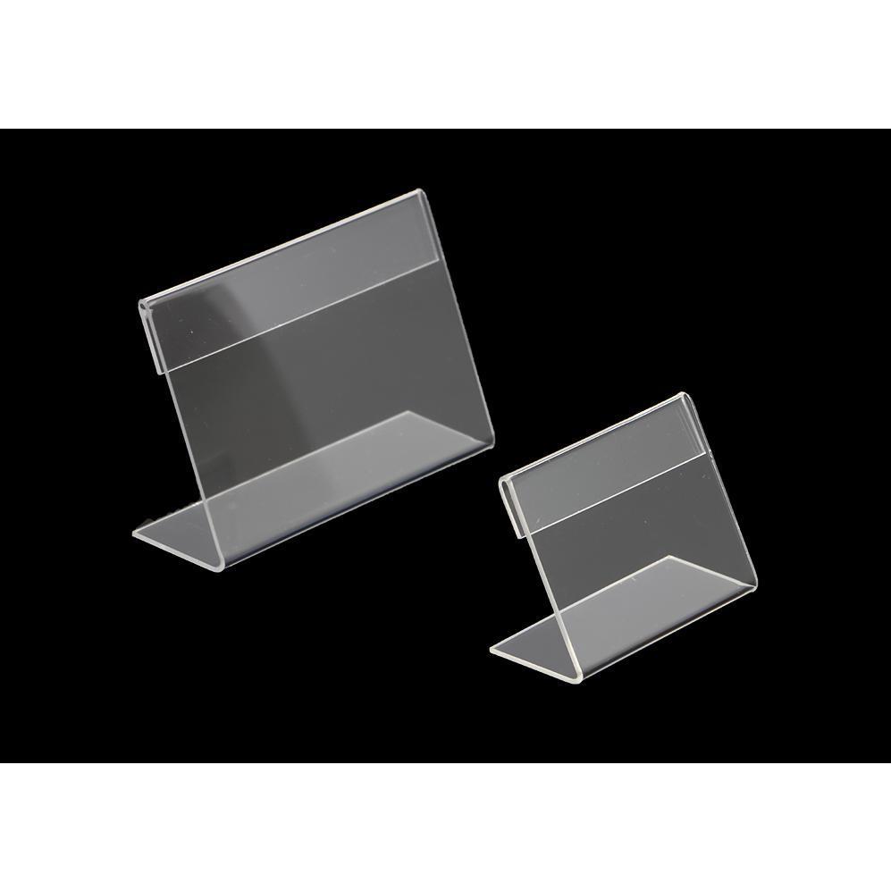 Acrylic Name Display Holder Label Price Tag Stands 40mm x 60mm | Shopee ...