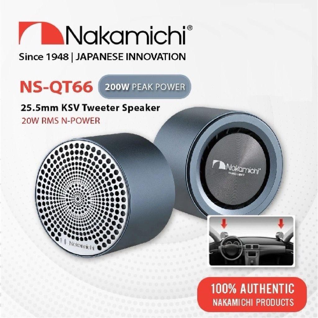 Nakamichi 25mm KSV Tweeter Speaker 200W NS-QT66 (with bass) | Shopee Malaysia