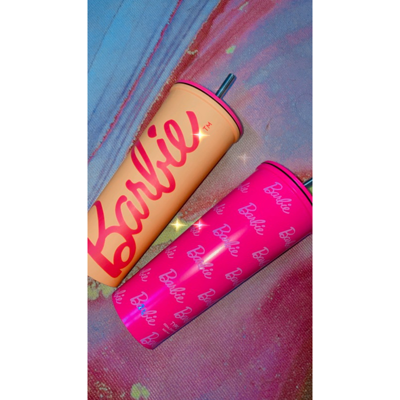tumbler barbie x typo original | Shopee Malaysia