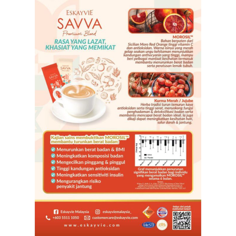 Savva Teh tarik kurus Eskayvie | Shopee Malaysia