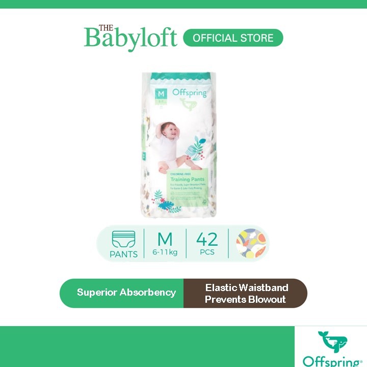 OFFSPRING Diapers Pants-Skye M | Shopee Malaysia