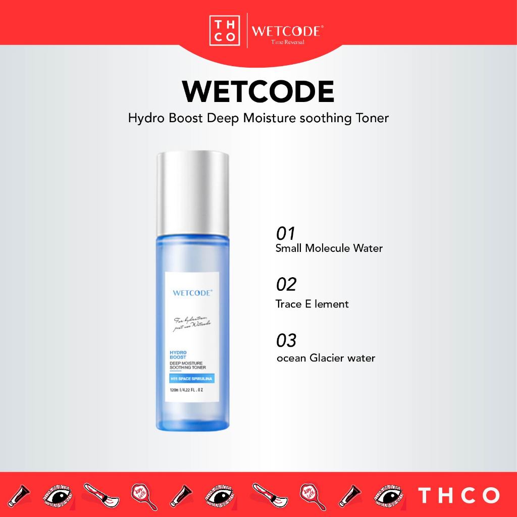 WETCODE Deep Moisture Soothing Toner (120ml) 水密码沙漠绿洲高保湿舒缓水爽肤水 | Shopee Malaysia