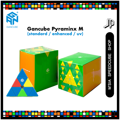 [JPEARLY] Gan Pyraminx M | Magnetic Pyraminx (Standard / Enhanced / UV ...